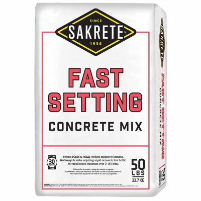 Fast Setting Concrete Mix, 50 Lbs. - True Value Hardware