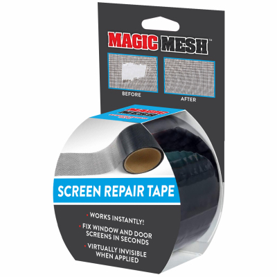 Magic Mesh Screen Repair Tape, 9-Ft. - True Value Hardware
