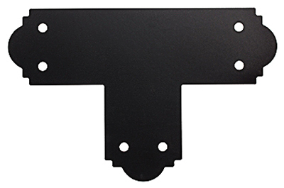 Outdoor Accents T Strap, ZMAX Coated, Galvanized Steel, 6 x 6-In ...