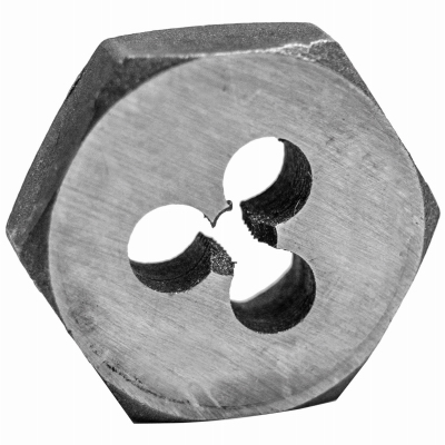 Metric Hexagon Die, Carbon Steel, 5.0 x 0.80mm - True Value Hardware