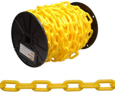 #8 Yellow Plastic Chain, 60 Ft. - True Value Hardware