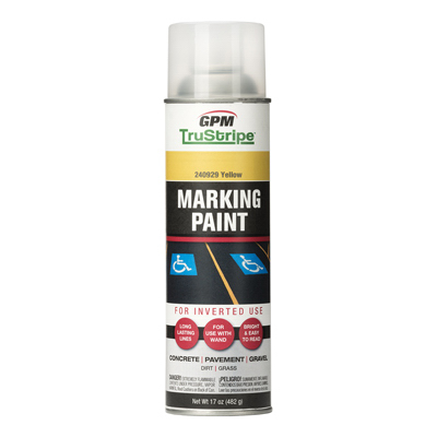 Inverted Aerosol Marking Paint, Yellow, 17 oz. - True Value Hardware