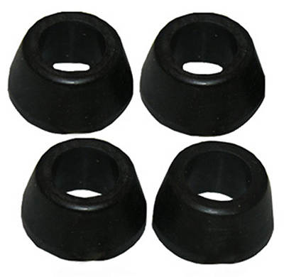 Stepped Cone Washer, #9 Rubber, 3/8-In. OD Tube, 4-Pk. - True Value ...