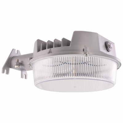 LED Large Area Light, Dusk-to-Dawn, 4000 Lumens, Gray - True Value Hardware
