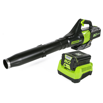 Cordless 80-Volt Backpack Leaf Blower, Brushless Motor, 145-MPH/580 CFM ...