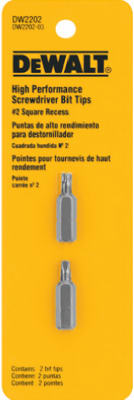 #2 Square Recess Bit Tip, 2-Pk. - True Value Hardware