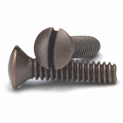 Wall Plate Screws, Aged Bronze, 1/2-In., 10-Pack - True Value Hardware