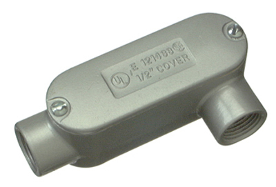 Threaded Oval Conduit Body, Type LL, 1/2-In. - True Value Hardware