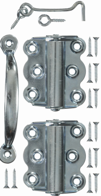 Wood Screen Door Hardware Set, Zinc - True Value Hardware