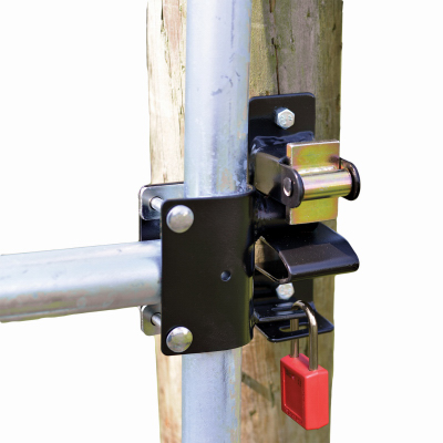 One-Way Livestock Gate Latch, Fits Tube Gates - True Value Hardware