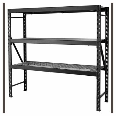 3-Tier Shelving Unit, Industrial Strength, 1500-Lb. Capacity, 77 W x 24 ...