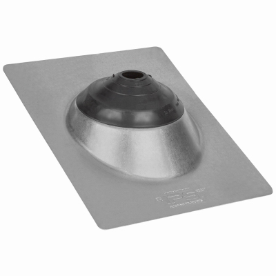 Galvanized Roof Flashing, Fits 1-1/4 to 4-In. Pipe - True Value Hardware