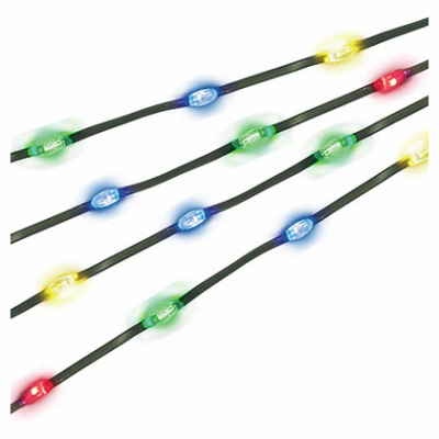 300 LED Micro Dot Tube Lights, 8 Function, Multicolor, 50-Ft. - True ...