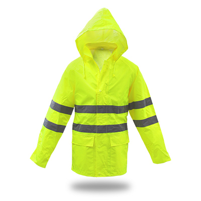 Waterproof Jacket, Hi Viz Yellow, XL - True Value Hardware