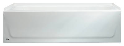 Left Hand Bathtub, White, 5 Ft. - True Value Hardware