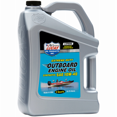 SAE 10W-40 Synthetic 4-Stroke Outboard Engine Oil, 5 Qts. - True Value ...