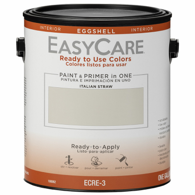 Ready To Use Interior Paint & Primer, Eggshell Acrylic Latex, Italian ...