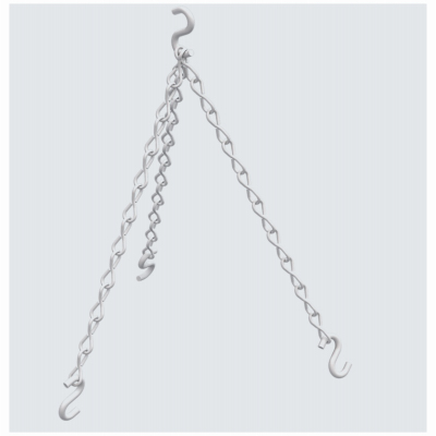 Hanging Plant Chain, White, 18 In. - True Value Hardware