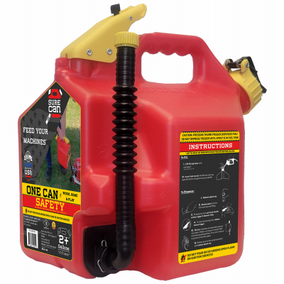 Safety Gas Can, Flexible Spout, 2+ Gallons - True Value Hardware