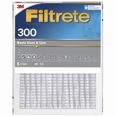 20x30 x 1 In. Basic Dust & Lint Pleated Furnace Air Filter, Gray, MPR 300, 3 Months - True Value ...