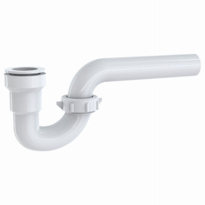 Insta-Plumb Push-Fit Bathroom Sink P-Trap, White, 1-1/4 In. - True ...