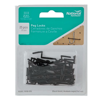 Pegboard Peg Locks, 25-Pk. - True Value Hardware