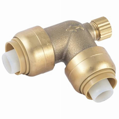 Push-To-Connect Elbow Drain, 1/2 In. - True Value Hardware