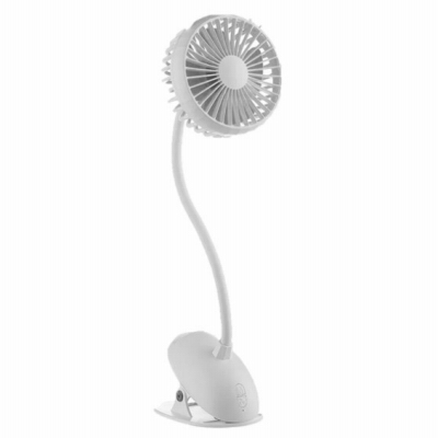 Personal Rechargeable Clip Fan, USB Cable, 3 Speeds - True Value Hardware