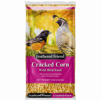 Cracked Corn Wild Bird Food, 5 Lb. Bag - True Value Hardware