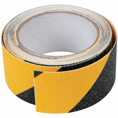 Black/Yellow Grip Tape, 2 In. x 16 Ft. - True Value Hardware