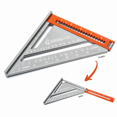 EX6 Extendable Layout Square, Aluminum - True Value Hardware