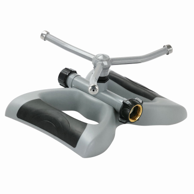 3-Arm Rotating Sprinkler, Metal Head, Plastic Base - True Value Hardware