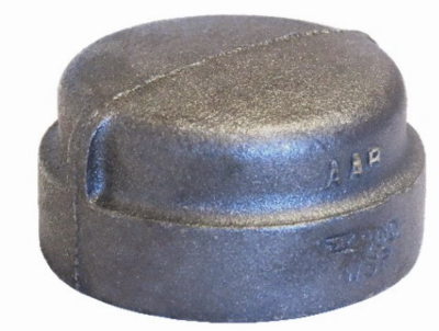 3 In. Pipe Cap, Black - True Value Hardware