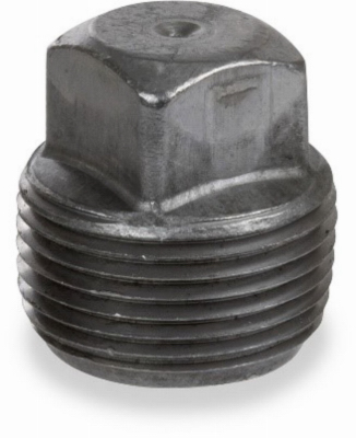 Pipe Plug, Square Head, Black, 3 In. - True Value Hardware