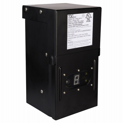 Low-Voltage Stake Light Transformer & Timer, 300 Watt - True Value Hardware