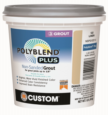 PolyBlend Plus Non-Sanded Tile Grout, Linen Color, 1 Lb. - True Value ...