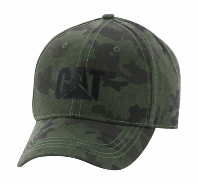 CAT Logo Night Camo Cap, Cotton, One Size - True Value Hardware