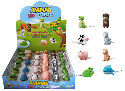 LED Lighted Animal Noise Key Chain - True Value Hardware