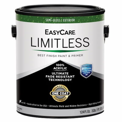 Limitless WeatherAll Exterior House Paint & Primer, Jamestown Red Semi ...