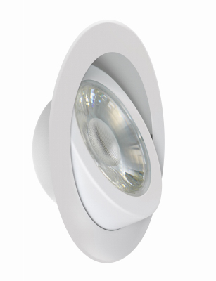 LED Recessed Adjustable-Angle Downlight, Selectable Color Temperature ...