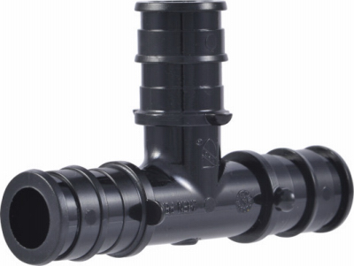 PEXA Poly Expansion Tee, 1 x 1 x 3/4 In., 5-Pk. - True Value Hardware