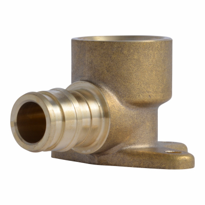 PEXA Drop Ear 90-Degree Elbow, Brass, 1/2 PEXA x 1/2 In. FNPT - True ...