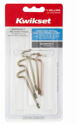 Emergency Key for Kwikset Privacy Locks, 5-Pk. - True Value Hardware