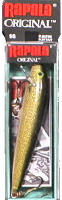 Fishing Lure, Gold, Floating 09 - True Value Hardware
