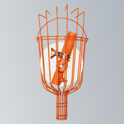 Fruit Picker & 16 Ft. Extension Pole, Wire Basket - True Value Hardware