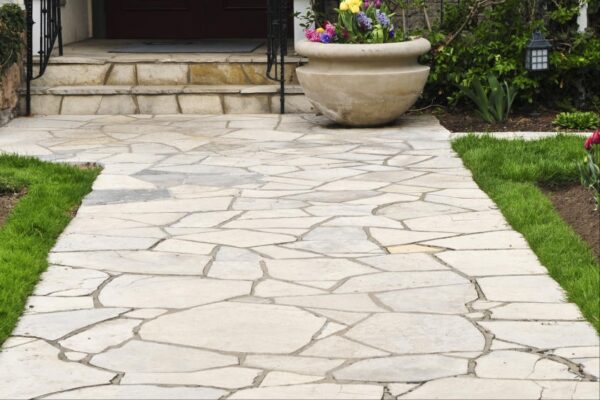 How to Install a Flagstone Walkway - True Value Hardware