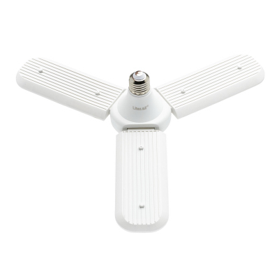 3 Panel LED Adjustable Light Bulb, Cool White, 27 Watts - True Value ...