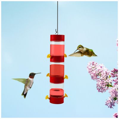 Modular Hummingbird Feeder, 2 Ports, Plastic - True Value Hardware