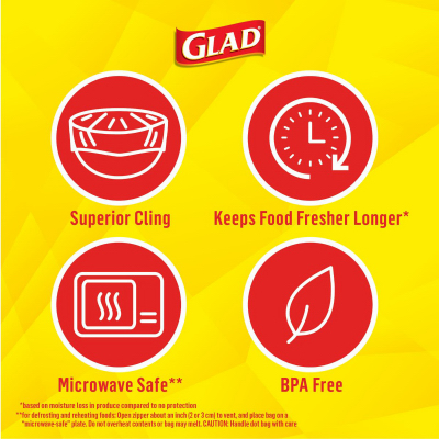Cling'n Seal Clear Cling Food Wrap, 200 Sq. Ft. Roll - True Value Hardware