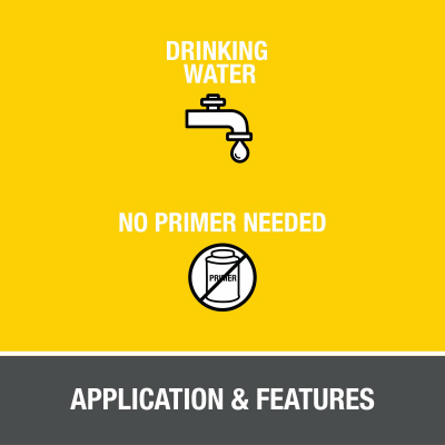 Flowguard Gold CPVC Yellow Cement, 8 oz. - True Value Hardware